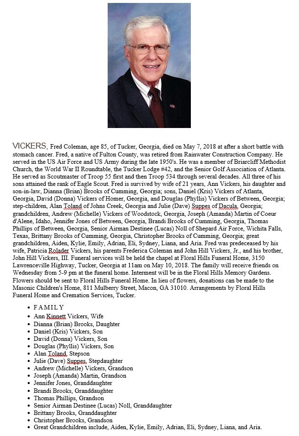 Tucker Lodge No. 42 F. & A. M. - 2327 Main Street, Tucker, GA. 30084 ...